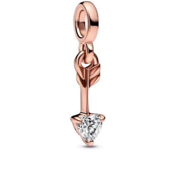 Pandora | Jewelry | Pandora Me Arrow Of Love Mini Dangle Rose ...